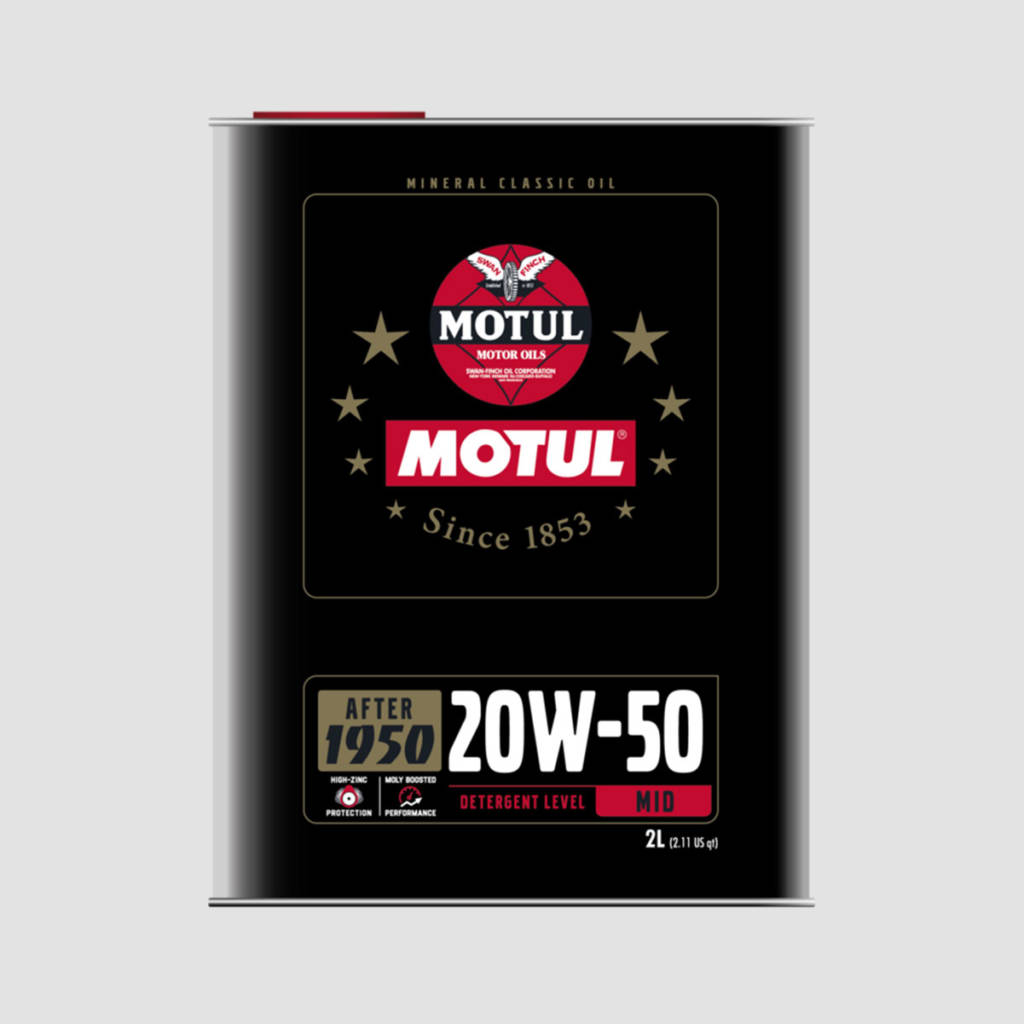 MOTUL CLASSIC PERFORMANCE 20W-50 – LUBE BUSTER